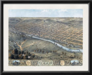 Peru IN 1868 Restored Map | Vintage City Maps