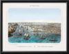 Havana Cuba 1850 #2 Restored Map | Vintage City Maps