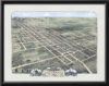 Princeton IL 1870 Restored Map | Vintage City Maps