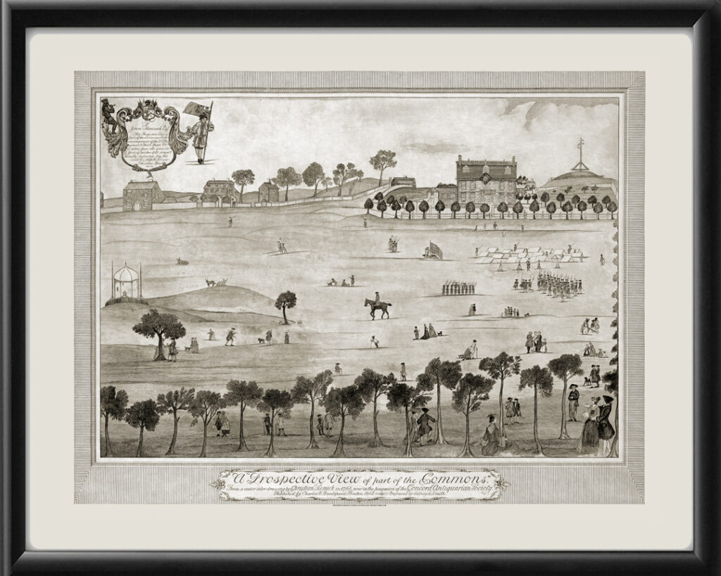 Boston, Mass. 1768 - Vintage City Maps, Restored City Maps