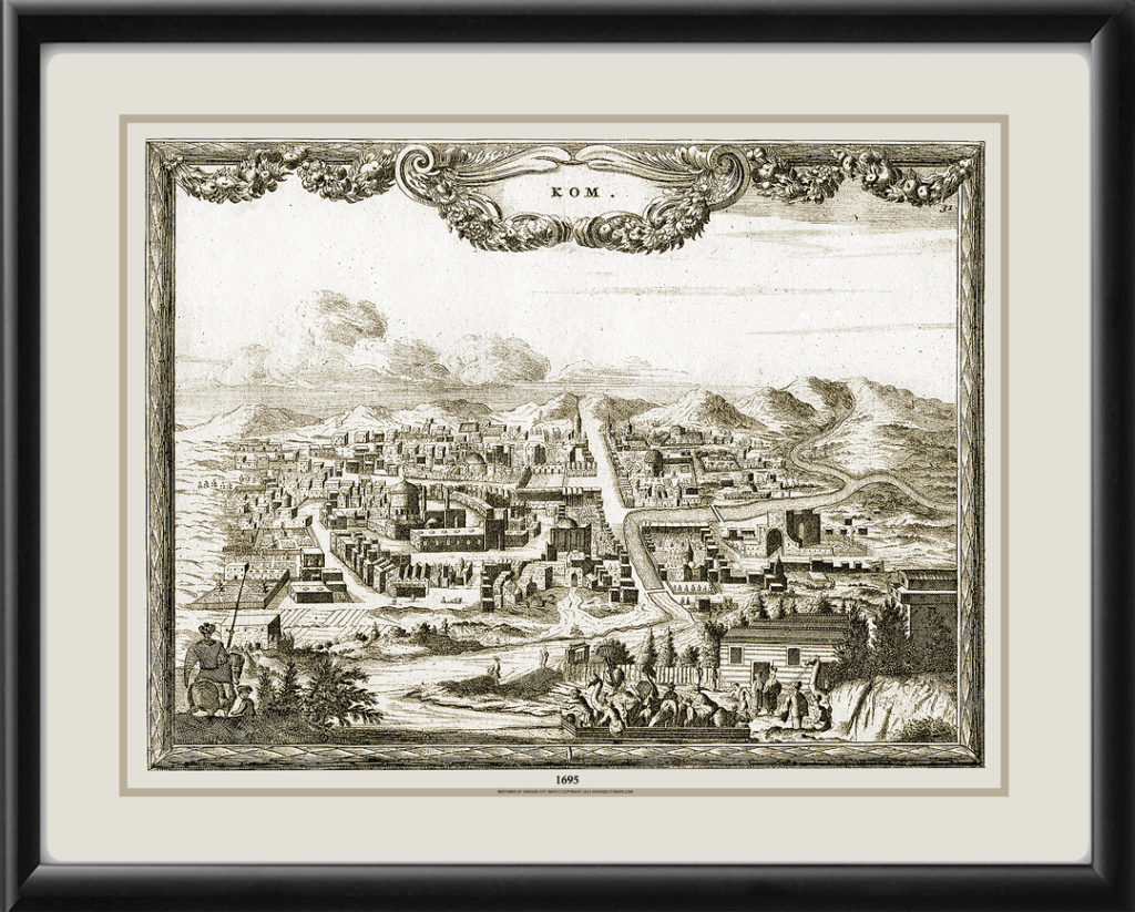 Cairo Egypt 1802 Restored Map | Vintage City Maps
