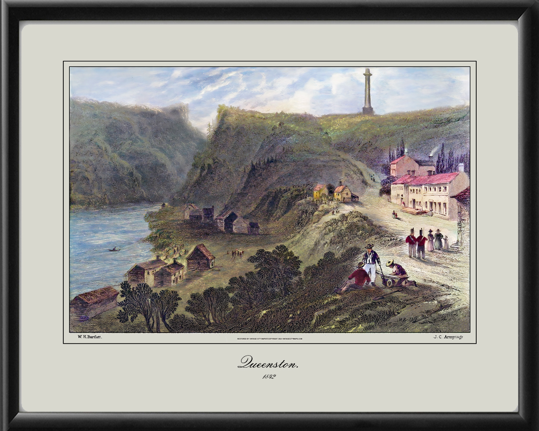 Queenston, Ontario 1803 | Vintage City Maps