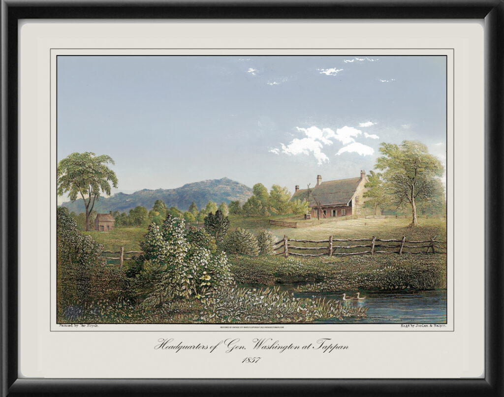 Tappan, NY 1857- Gen. George Washington's Headquarters (Color ...