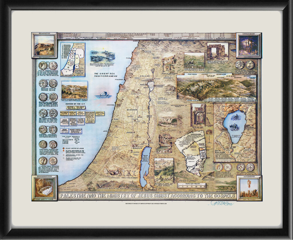 Palestine and the Ministry of Jesus Christ According to the Gospels